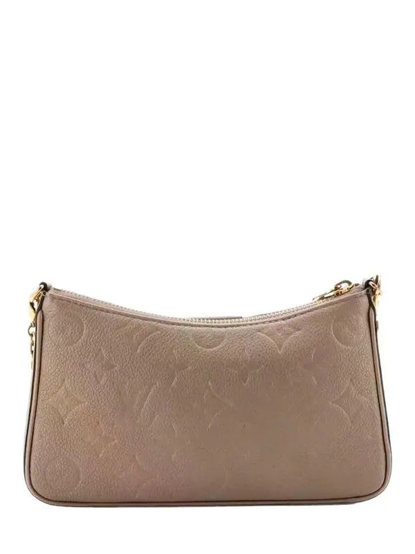 LOUIS VUITTON Easy Pouch On Strap Monogram Empreinte Leather Shoulder Bag - Neutrals