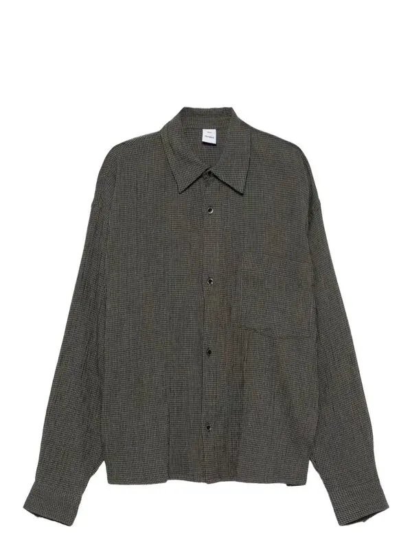 WON HUNDRED Maza Check Shirt - Grey