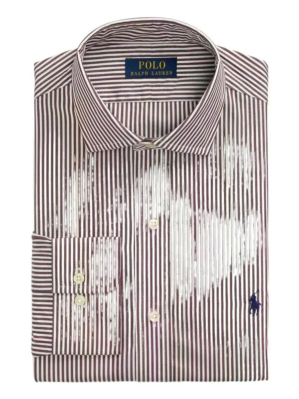 Polo Ralph Lauren Vertical-stripe Pattern Shirt - Brown