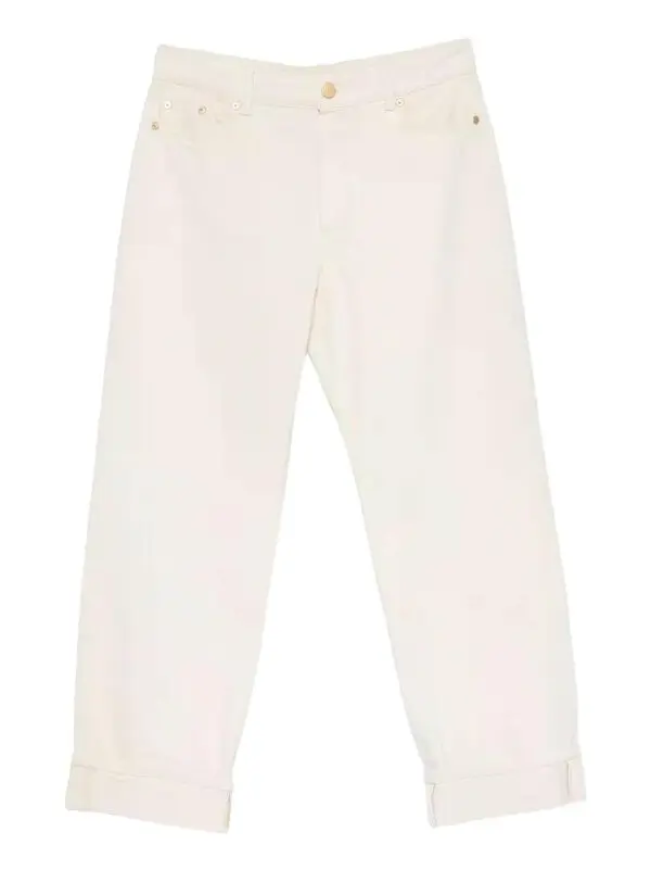Max Mara Virna Turn-up Cuff Jeans - Neutrals