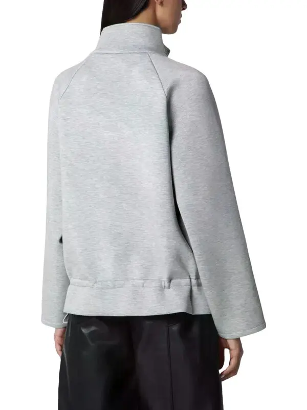 ROTATE BY BIRGER CHRISTENSEN Scuba Half Zip Jacket Light - Grey