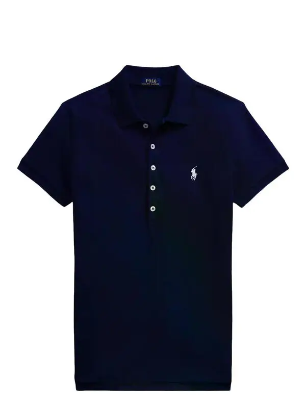 Polo Ralph Lauren Logo-embroidered Polo Shirt - Blue