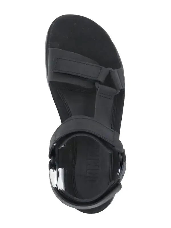 Camper Oruga Touch-strap Sandals - Black