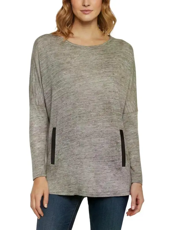 Maje Long-sleeve Sweater - Grey