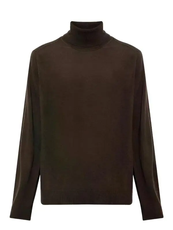 Paul Smith Turtleneck Sweater - Brown