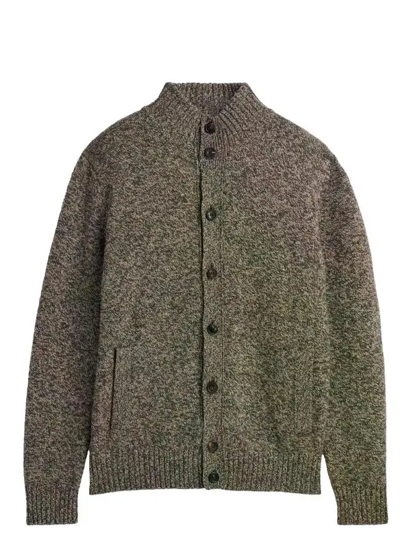 ZANONE Geelong Wool Cardigan - Brown
