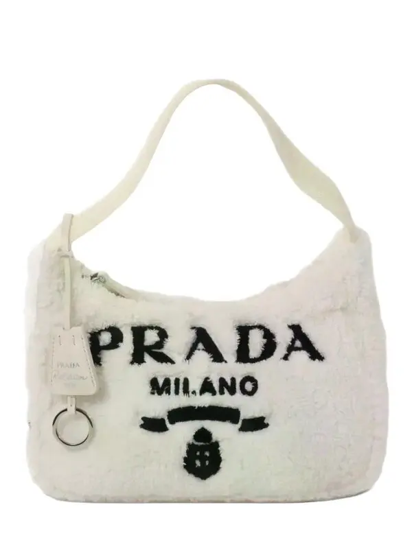 Prada 2000 Terry Tote Bag - White