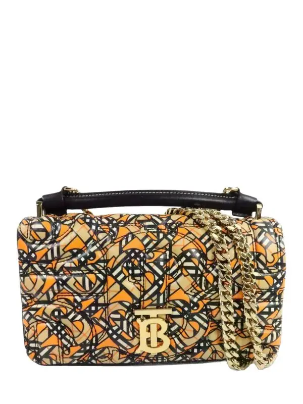 Burberry Small Lola Chain Shoulder Bag - Orange