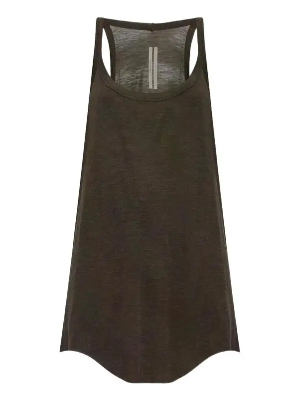 Rick Owens Gigi Oversized Tank Top - Brown