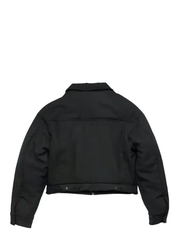 STOCKHOLM SURFBOARD CLUB Alva Logo-patch Jacket - Black