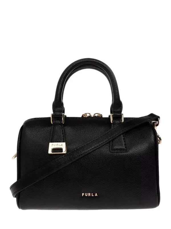 Furla Olivia Leather Tote Bag - Black