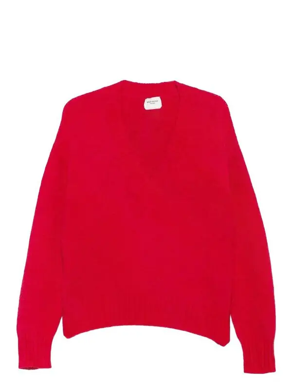 Max Mara V-neck Sweater - Red