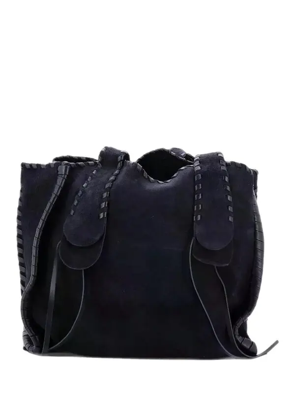 Chloé Mony Suede Medium Tote Bag - Blue