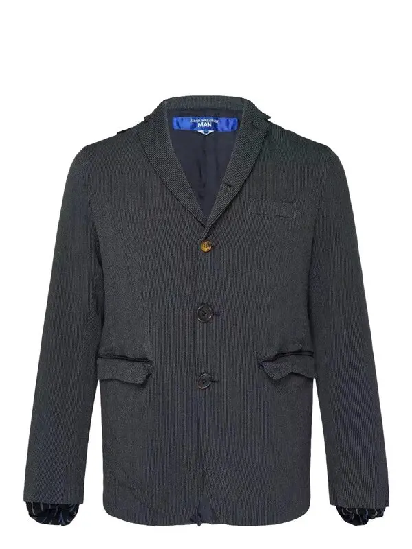 Junya Watanabe Patchwork Notched-lapel Jacket - Grey