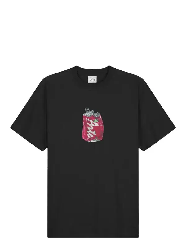 ARTE ANTWERP Graphic-print T-shirt - Black