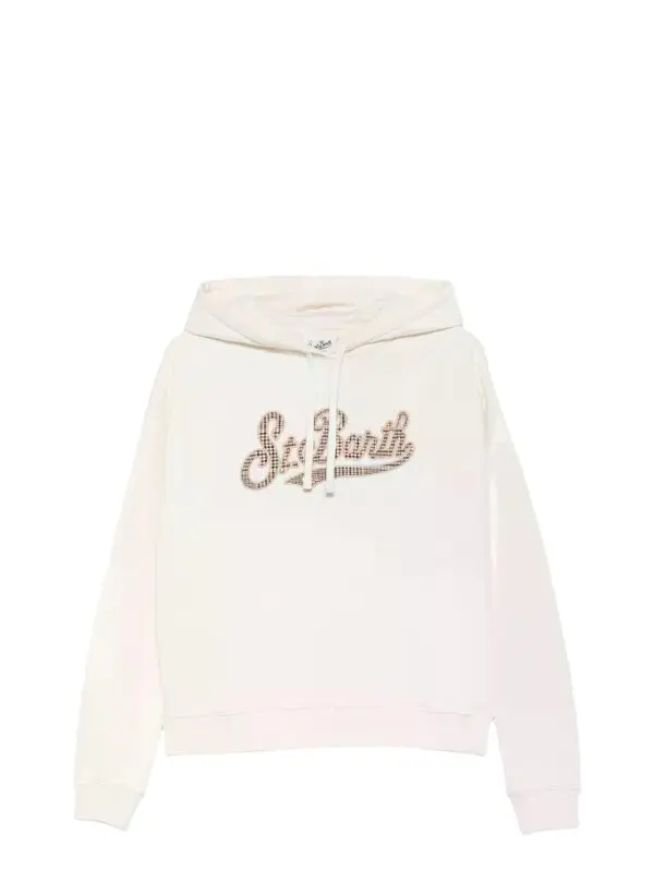 MC2 SAINT BARTH Mindy Hoodie - Neutrals