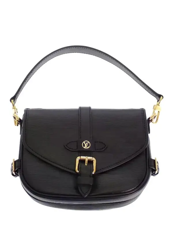 LOUIS VUITTON 2021-2026 Epi Saumur Bb Satchel - Black
