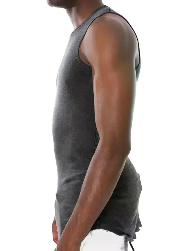 MD75 Ribbed Tank Top - Grey