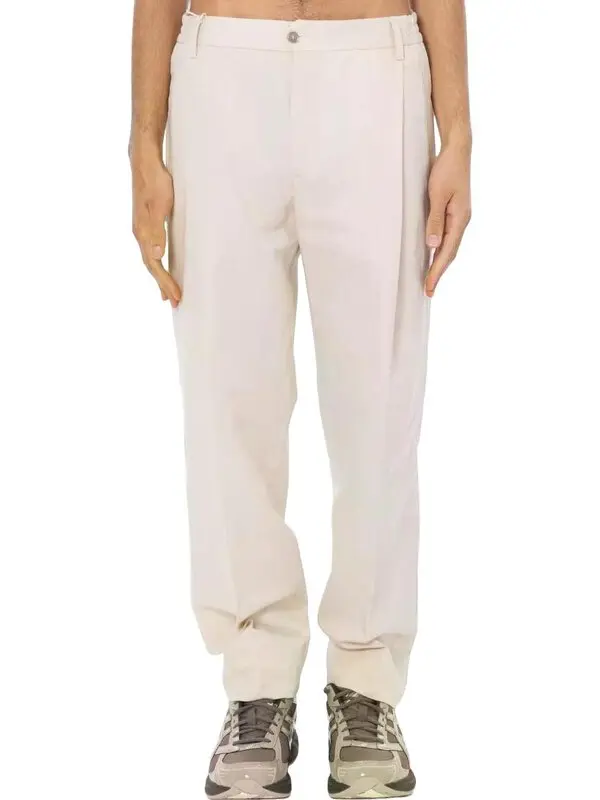 BRIGLIA 1949 Manhattan Pleated Trousers - Neutrals