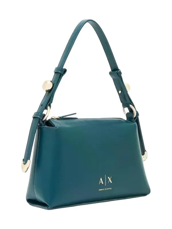 Armani Exchange Logo-plaque Tote Bag - Blue