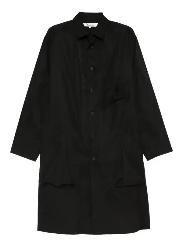 Y’s Chest-pocket Shirt - Black