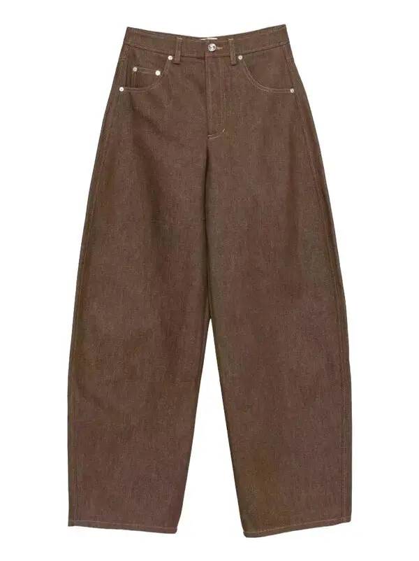 Séfr Soline Raw-denim Jeans - Brown