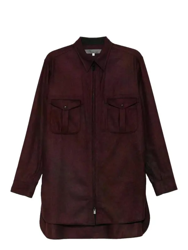 Y’s Chest Pocket Shirt - Red