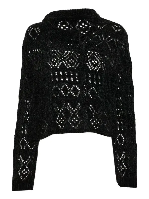 Y’s Chenille Sweater - Black