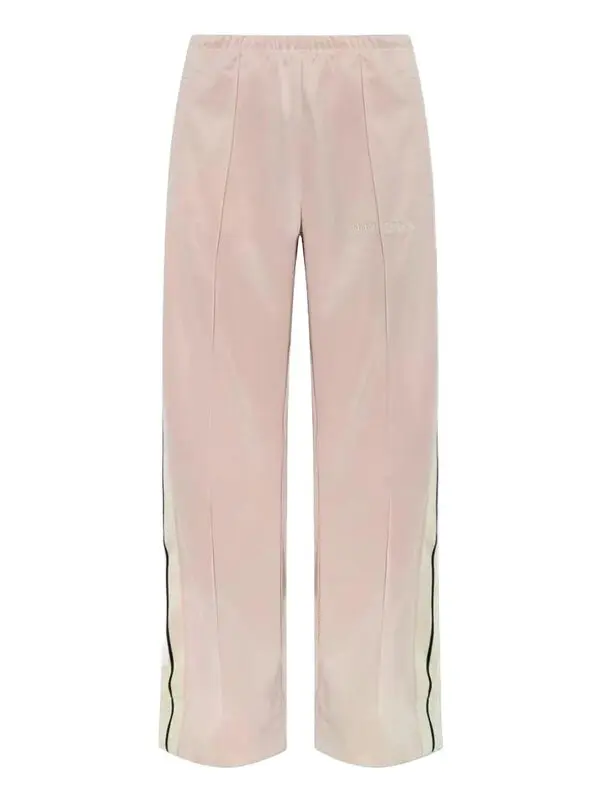 Palm Angels Side-stripe Wide-leg Track Pants - Pink