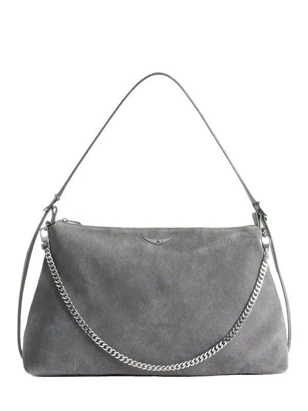 Zadig&Voltaire Jim Suede Bag - Grey