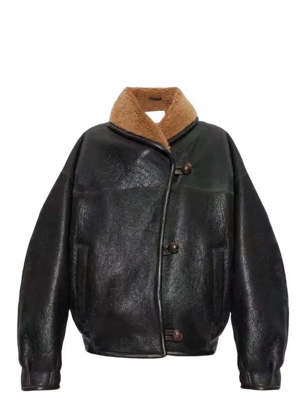 Isabel Marant Étoile Charina Shearling Jacket - Brown