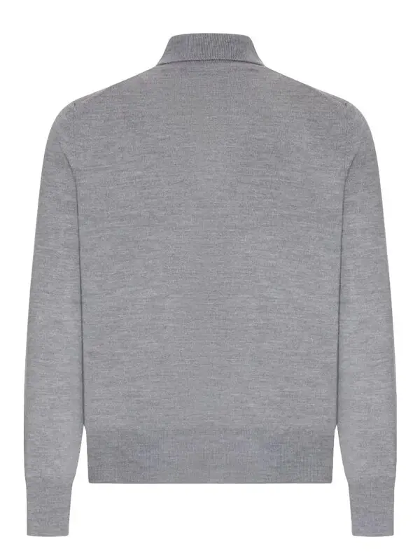 AMI Paris De Coeur Polo Shirt - Grey