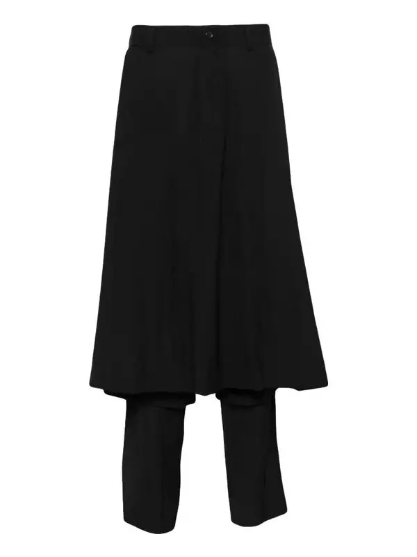 Comme Des Garçons Side-pockets Trousers - Black