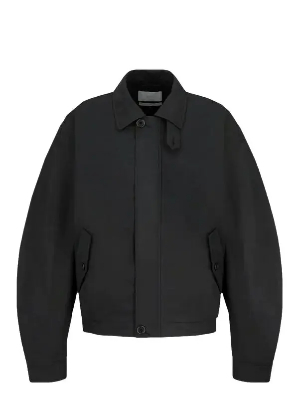 AMOMENTO Padded Throat-latch Jacket - Black