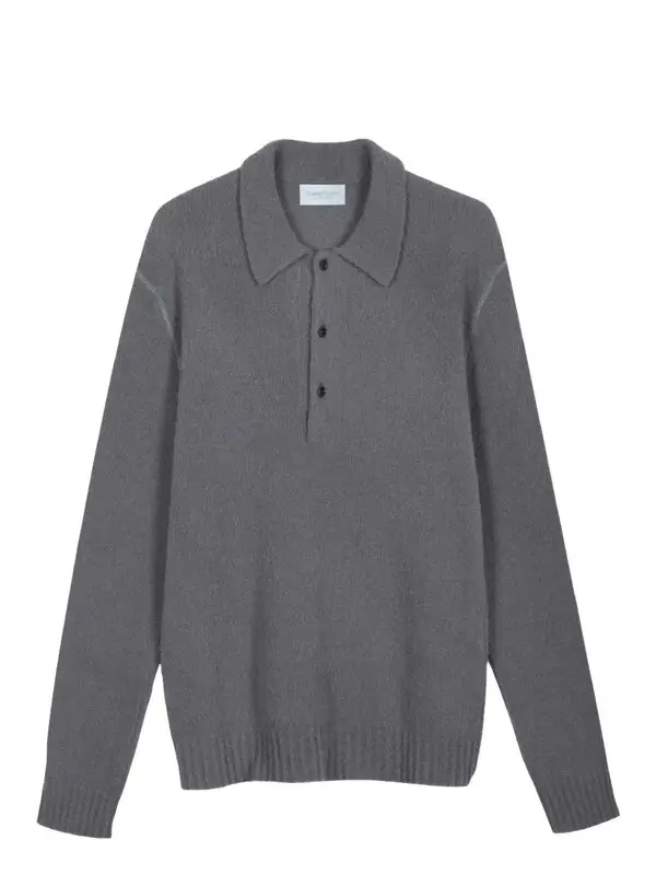 DIANA STUDIO Buttoned Polo Shirt - Grey