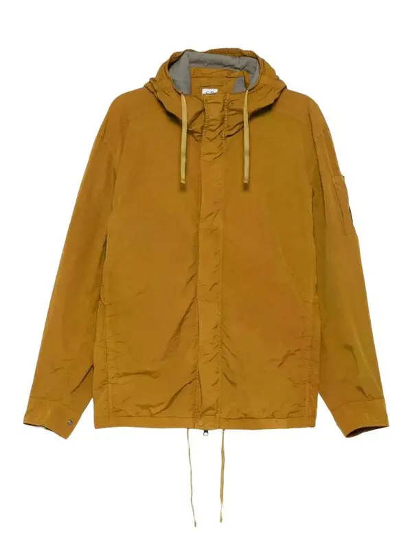 C.P. COMPANY T-st Hooded Jacket - Brown