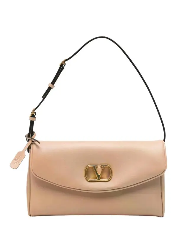 Valentino Garavani Garavani Devain Small Nappa Shoulder Bag - Neutrals
