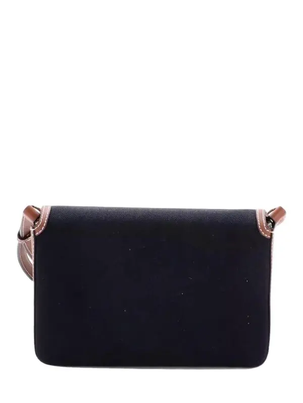 Burberry New Hampshire Canvas Small Shoulder Bag - Black