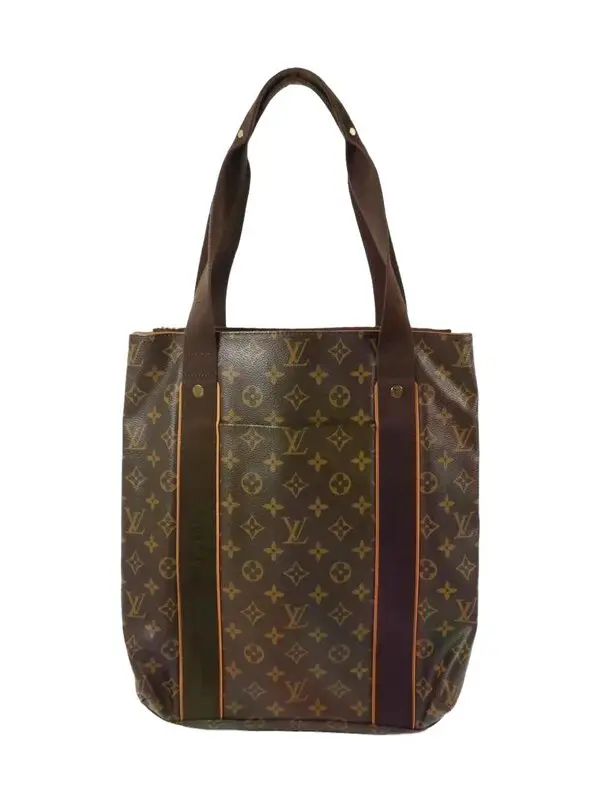 LOUIS VUITTON Cabas Beaubourg Monogram Tote Bag - Brown