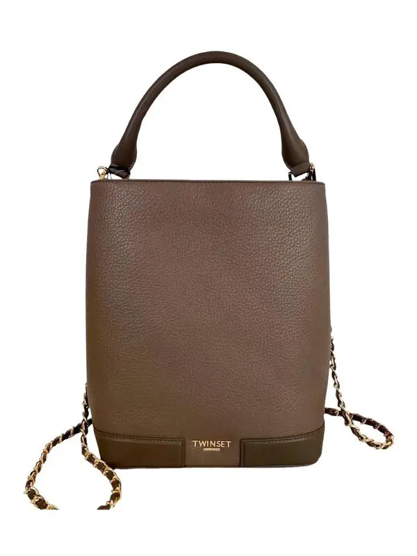 TWINSET Chain-strap Backpack - Brown