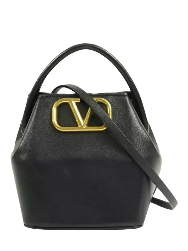 Valentino Garavani Mini Vlogo Tote Bag - Black