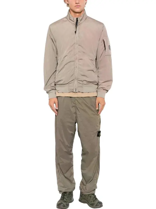 C.P. COMPANY Lens-detail Zip-up Jacket - Neutrals