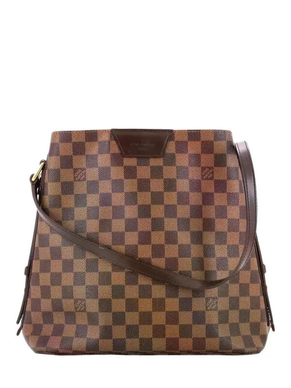 LOUIS VUITTON Cabas Rivington Damier Shoulder Bag - Brown