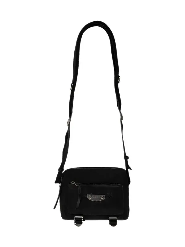 Balenciaga Sleek Multi-pocket Shoulder Bag - Black