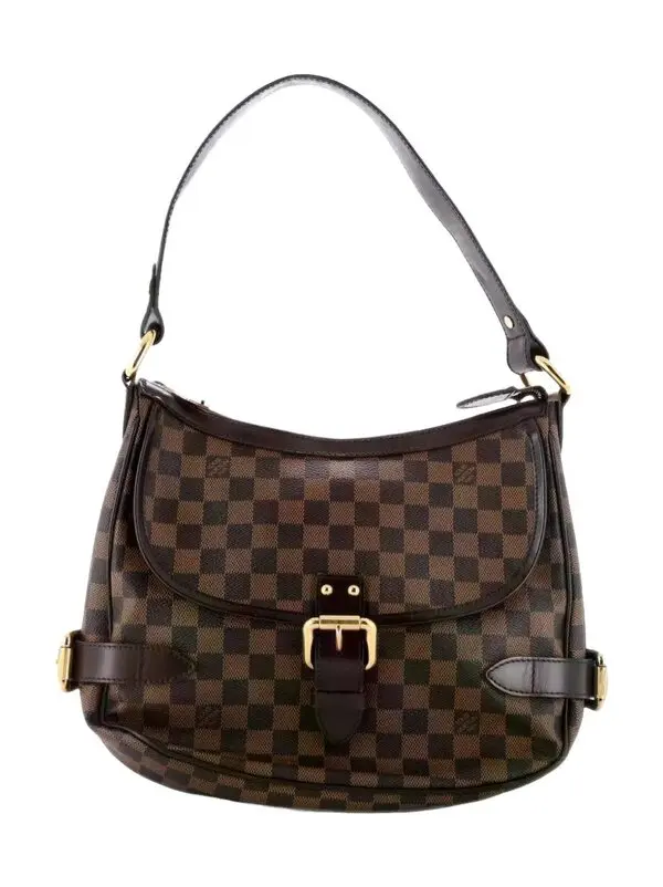 LOUIS VUITTON Highbury Handbag Damier Hobo Bag - Brown