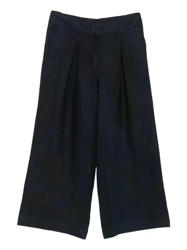Maison123 Pleated-design Trousers - Blue