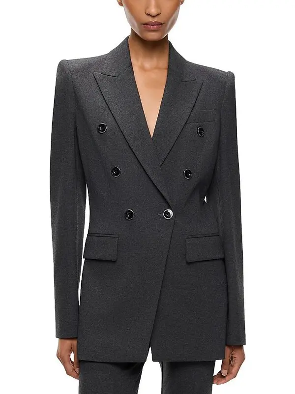 Pinko Hibiscus Hourglass Knit Jacket - Grey Crow