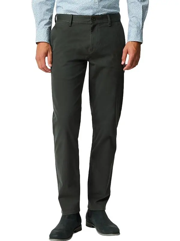 Rodd & Gunn Thomas Road Cotton Blend Brushed Chino Pants - Bayleaf
