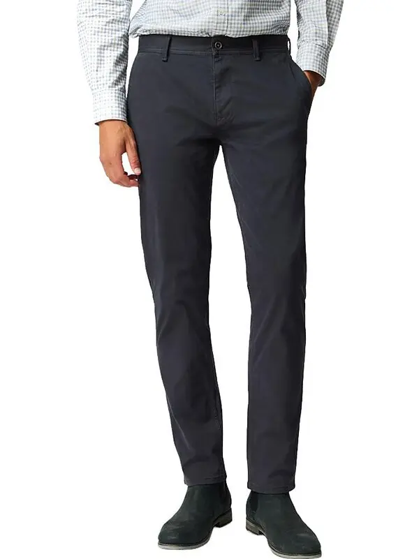 Rodd & Gunn Thomas Road Cotton Blend Brushed Chino Pants - Granite