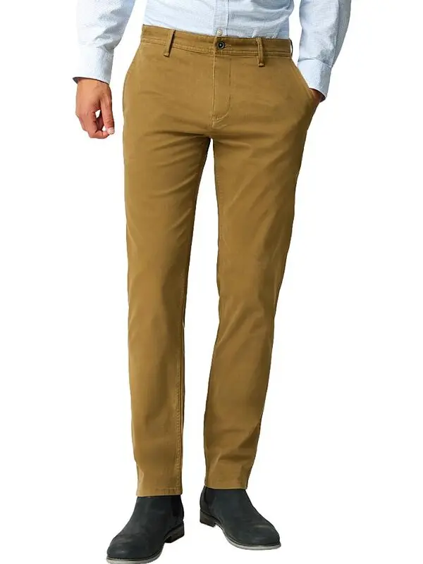 Rodd & Gunn Thomas Road Cotton Blend Brushed Chino Pants - Tan